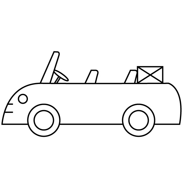 Coloring Vehicle Convertible